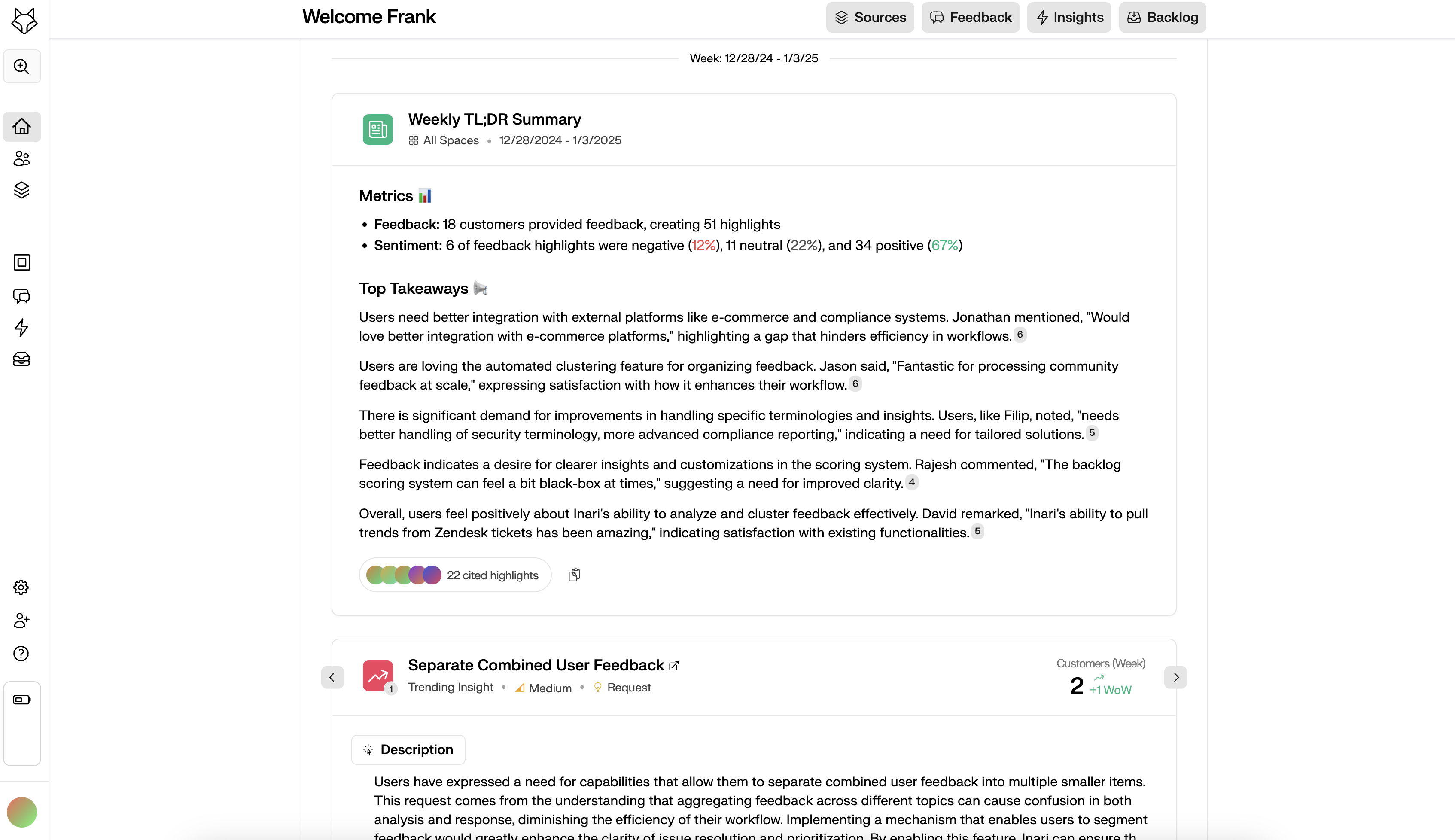Inari - Transform customer feedback into your next best product